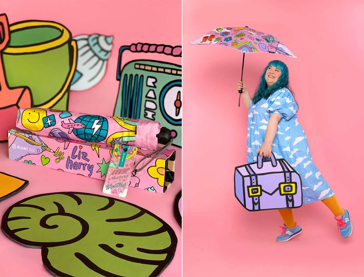 BLUNT launches colourful collaboration with illustrator Liz Harry ...